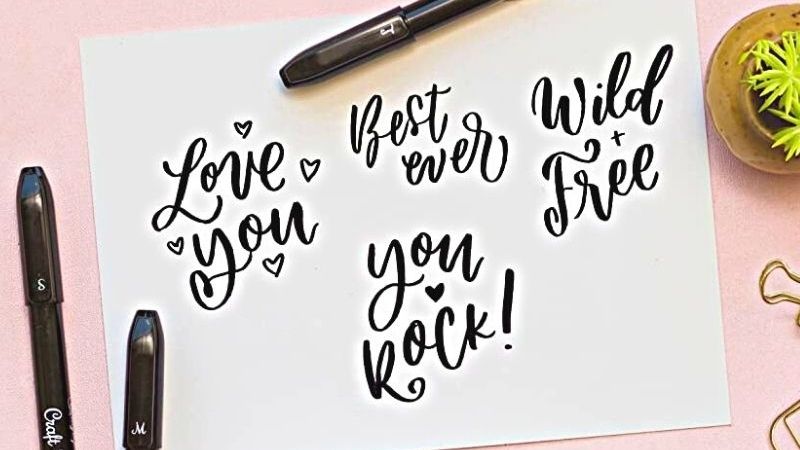 Learn Modern Calligraphy: How To Create Exquisite Letters – glytterati